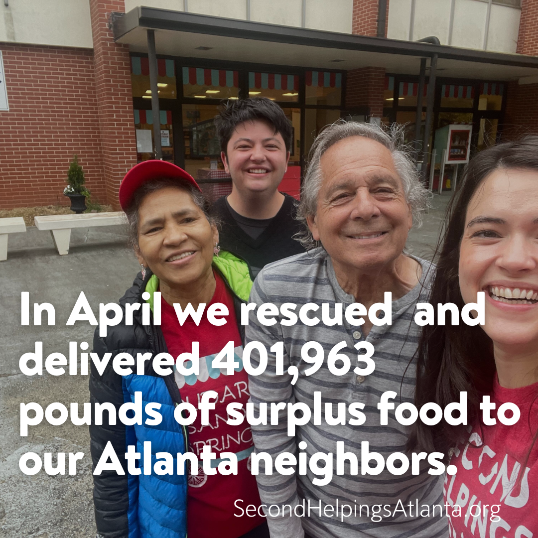 April Impact Report - Second Helpings Atlanta