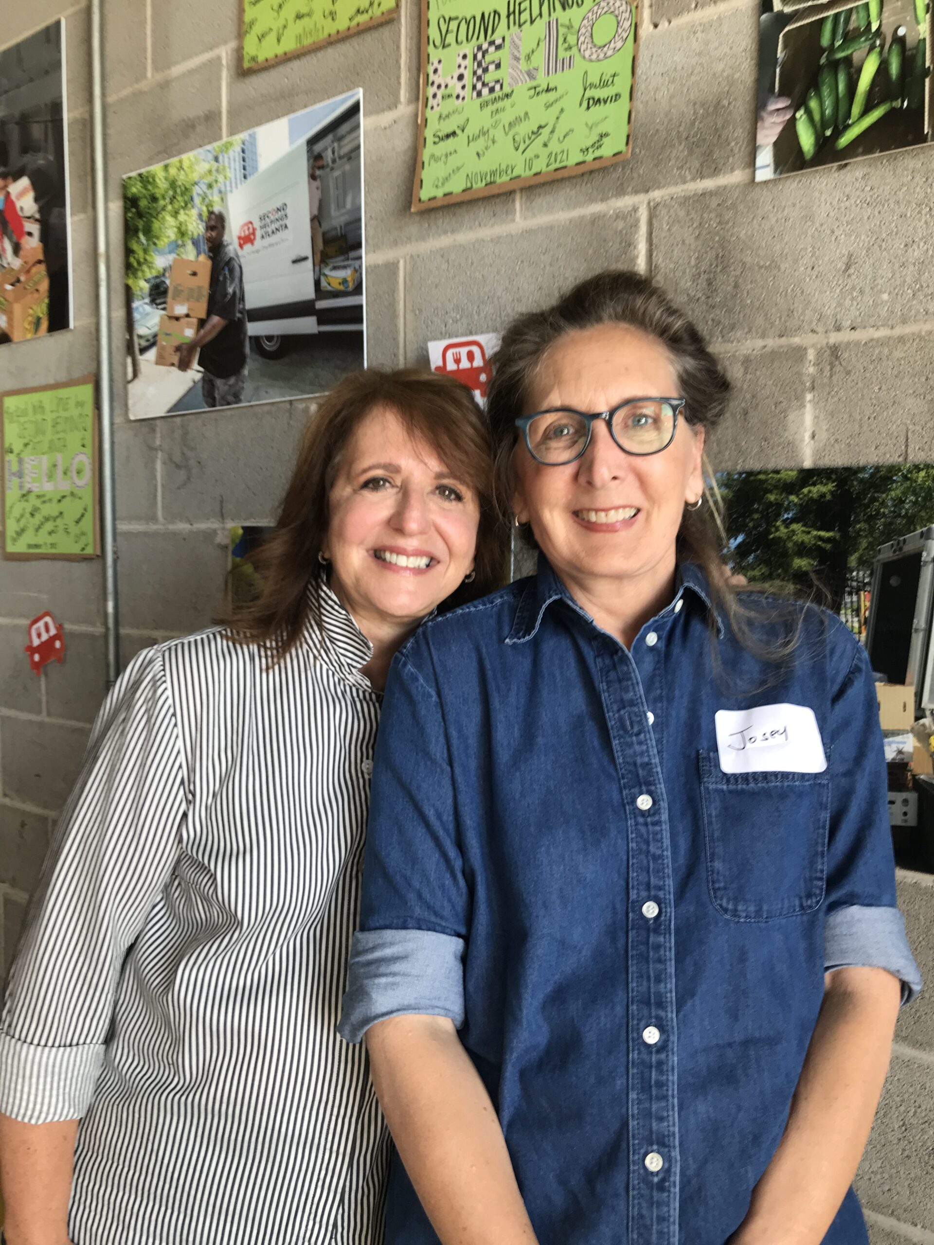Volunteer Highlight: Josey Schlact & Debbie Shuping - Second Helpings Atlanta